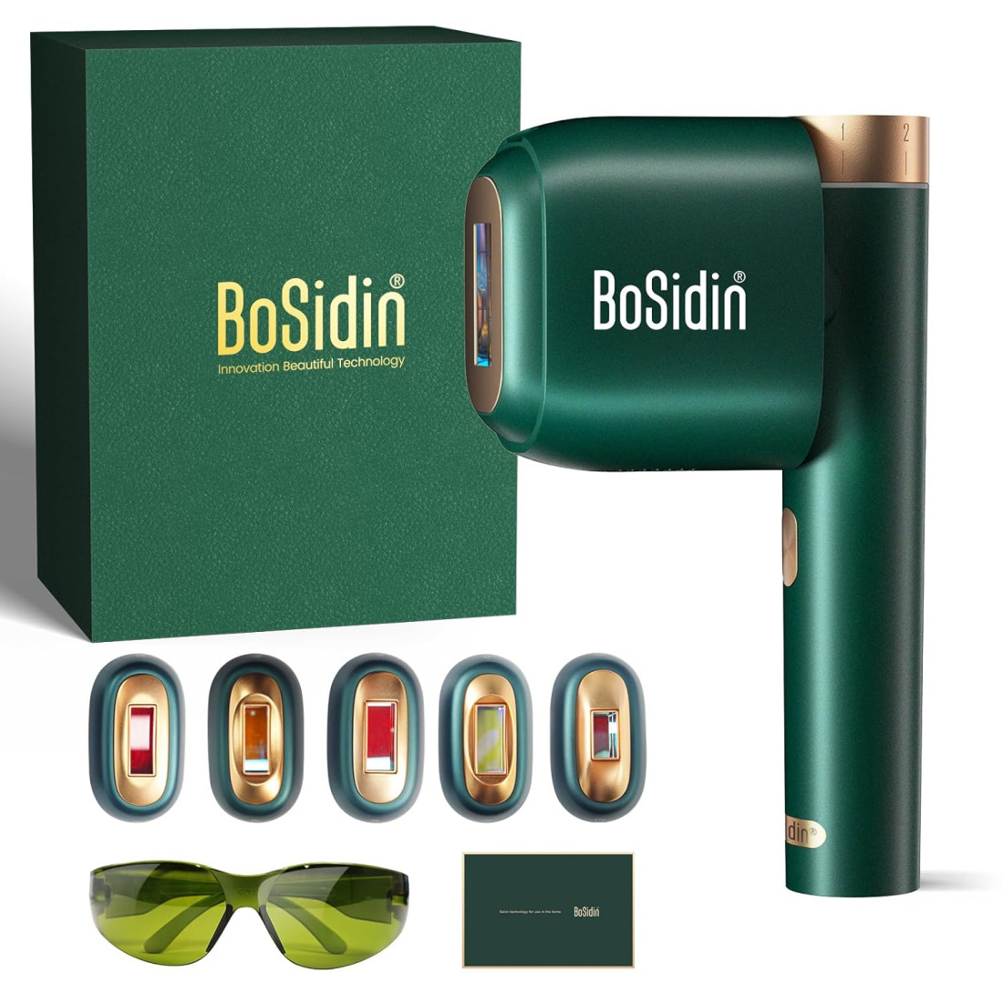 BoSidin IPL Laser System - At Home Laser Hair Removal - Bosidins.com